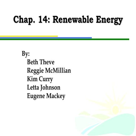 Ess 116 Group Teaching Project Chapt 14 | PPT