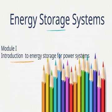 ESS 1 (1).pptx ktu eet438 ENERGY STORAGE SYSTEMS | PPTX