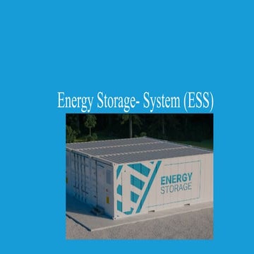 ESS 25-02-2023 (1).pptx An energy storage system, often abbreviated as ...