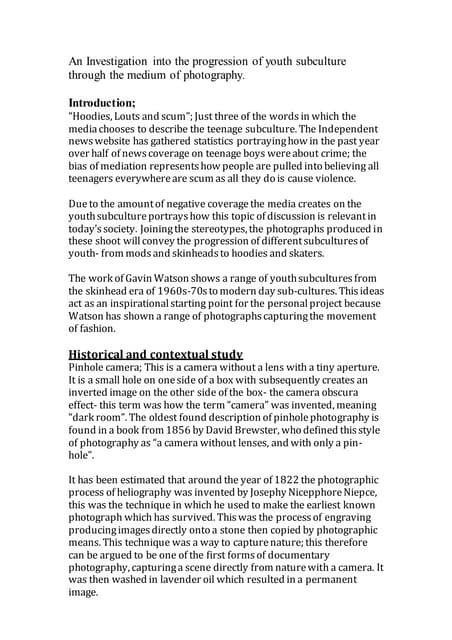 Tim walker research | PPT