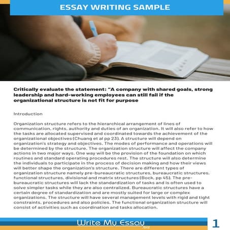 Essay Writing Samples | PDF