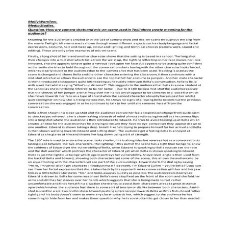 Essay 1 twilight - completed | DOCX