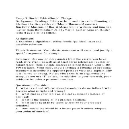 essay format that discuss all three has to be 3-4 pagesDiscus.docx