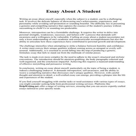 Essay Of Student Life.pdf
