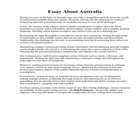 Natural Disasters Essays. Natural disasters in Australia and their ...