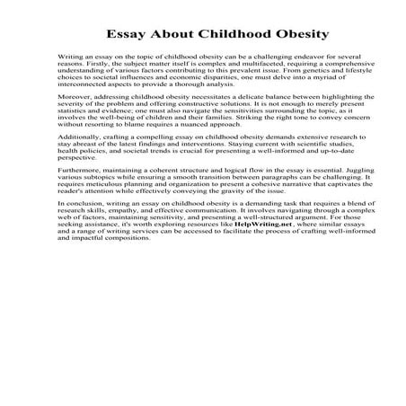 Essay On Obesity.pdf