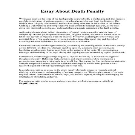 Persuasive Essay About Death Penalty.pdf