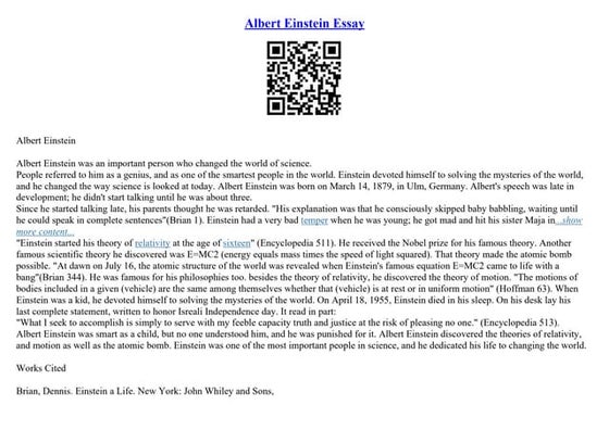 Albert Einstein | PPTX