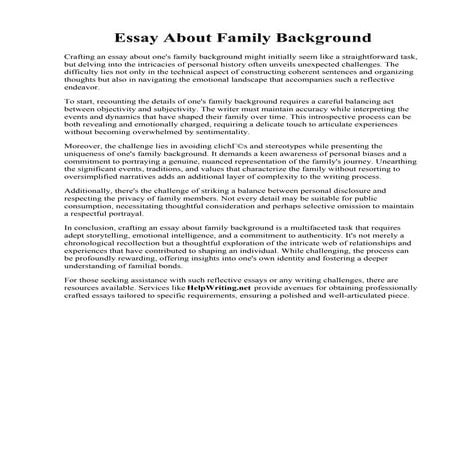 Essay About Family Background.pdf