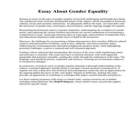 Essay About Gender Equality.pdf