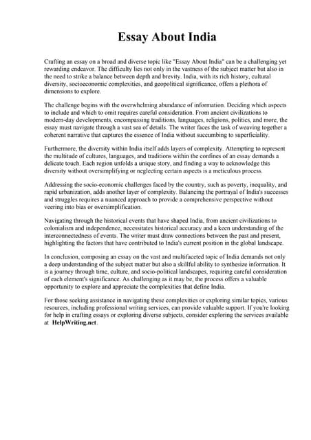 An Essay On Indian Culture.pdf