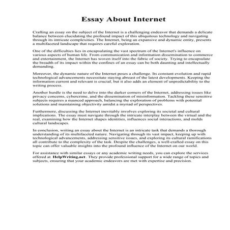 Essay About Internet.pdf