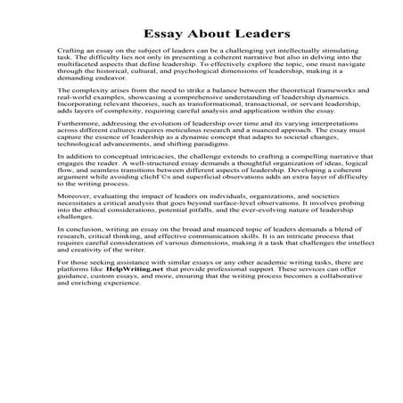 Review Essay Example | PDF