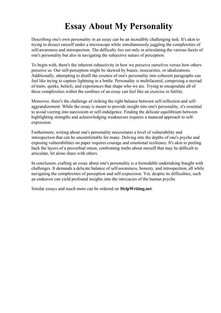 Definition Example Essay.pdf | Homework and Study | Education