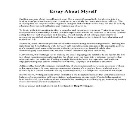 Write A Essay About Yourself.pdf