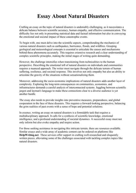 Natural Disasters Essays.pdf