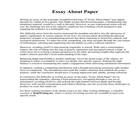 Essay Paper. Pacifica Graduate Institute | PDF