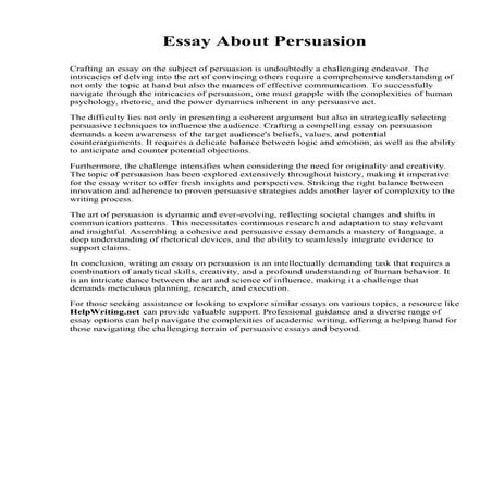 Analytical Essay Template. Thomas Aquinas College | PDF