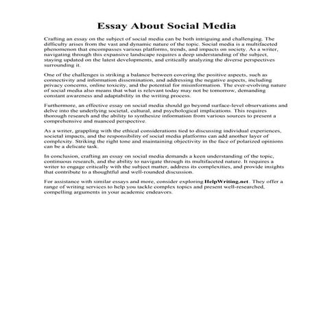 Essay About Social Media.pdf