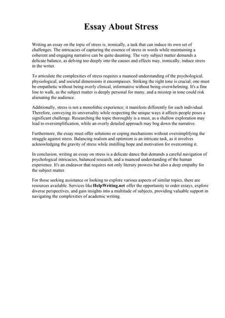 Stress Essay.pdf