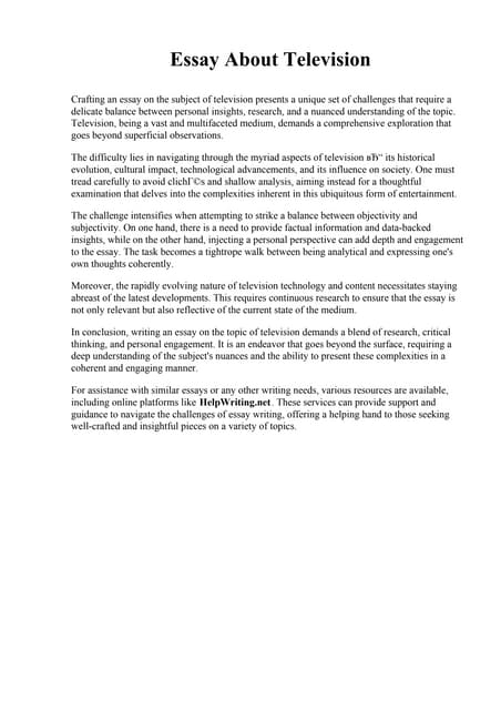 Television Essays.pdf