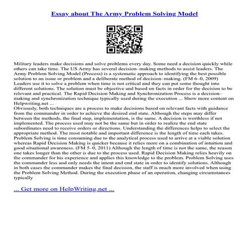 essay-about-the-army-problem-solving-model-pdf