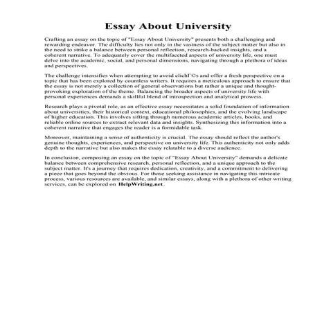 Essay About University.pdf