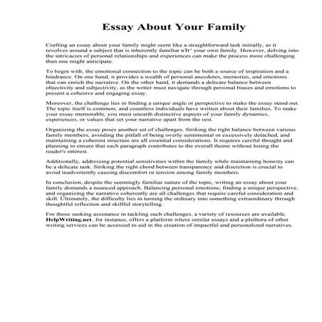 Essay About Your Family.pdf