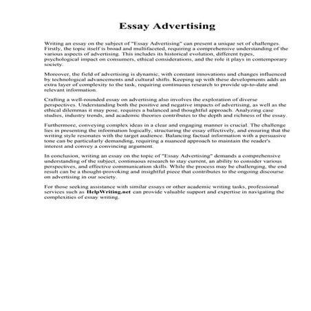 Essay Advertising.pdf