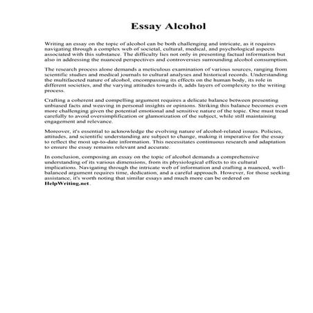 Alcohol Abuse Essay.pdf