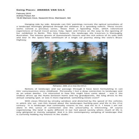 Going Places essay | PDF