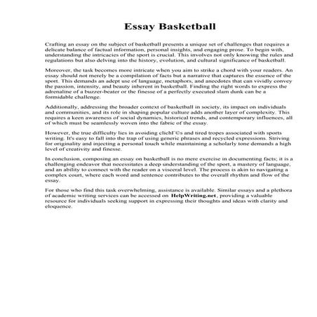 Essay Basketball.pdf