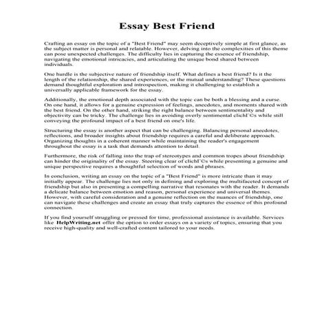 Essay Best Friend.pdf