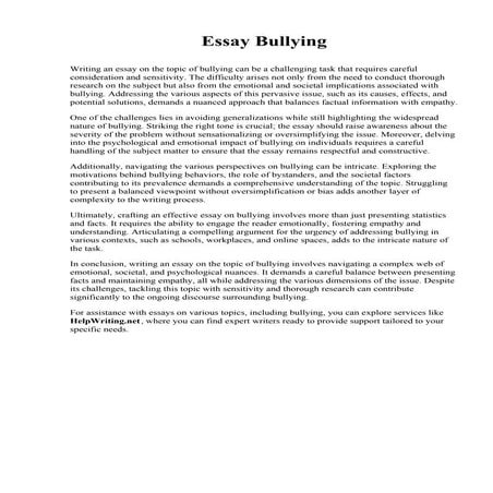 Essay Bullying.pdf
