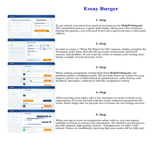 Essay Burger | PDF