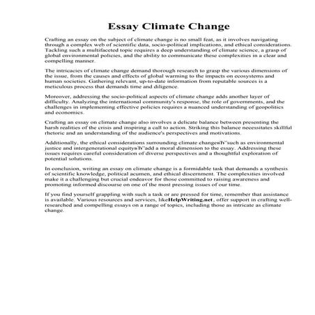 Essay Climate Change.pdf