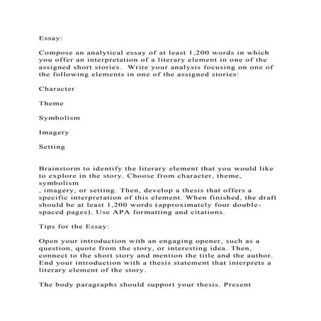 EssayCompose an analytical essay of at least 1,200 words in whi.docx