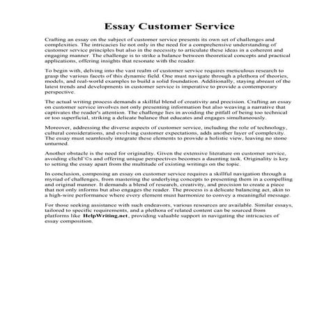 Essay Customer Service.pdf