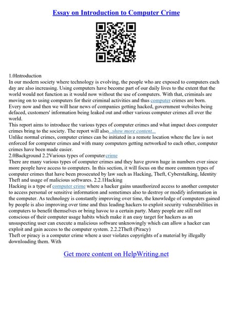 Cyber-crime PPT | PPT