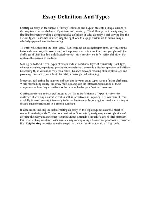Examples Of Different Types Of Essays.pdf