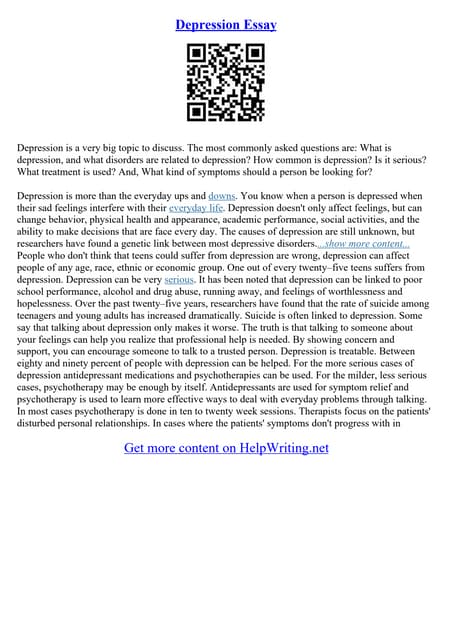 Depression powerpoint | PPT