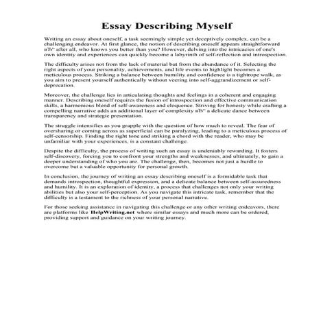 Essay Describing Myself.pdf