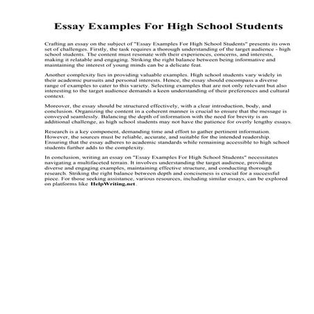 Essay Examples For High School Students.pdf