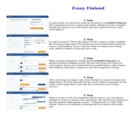 Essay Finland | PDF