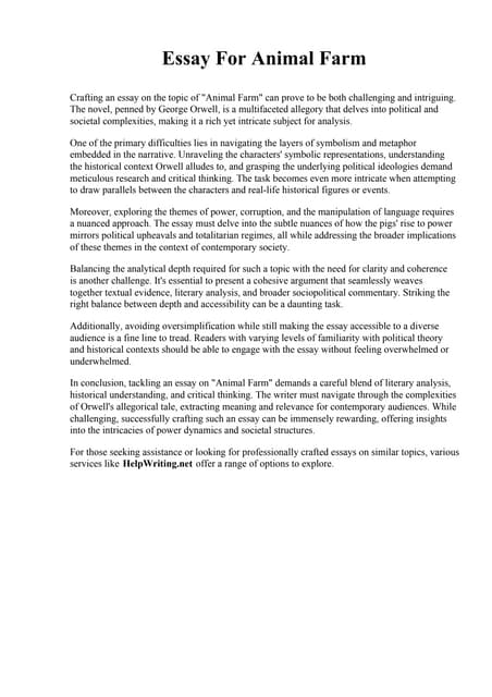 Animal Farm Essays.pdf
