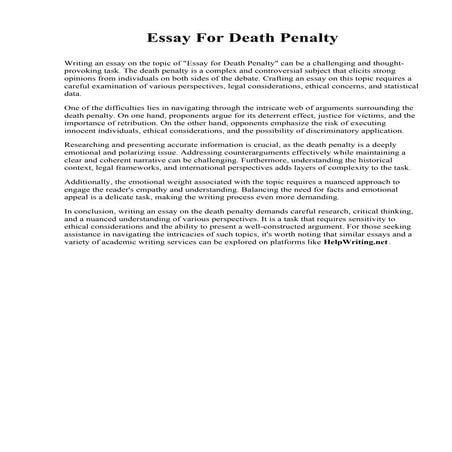 Argumentative Essay About Death Penalty.pdf