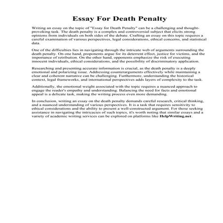 Essay For Death Penalty.pdf