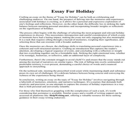 Essay For Holiday.pdf