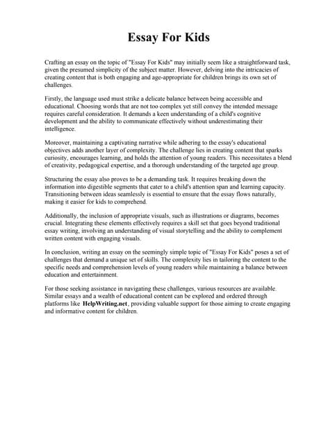 English Essays For Kids.pdf