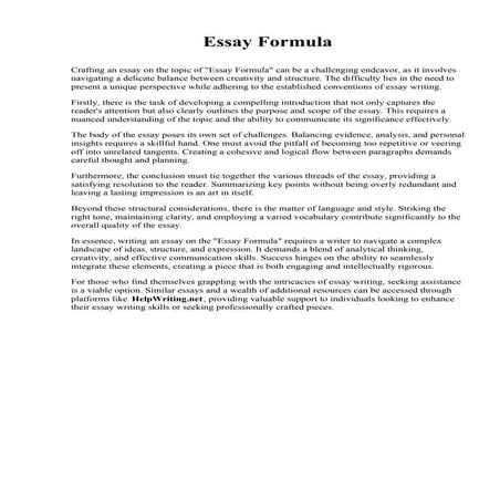 Toefl Sample Essay | PDF